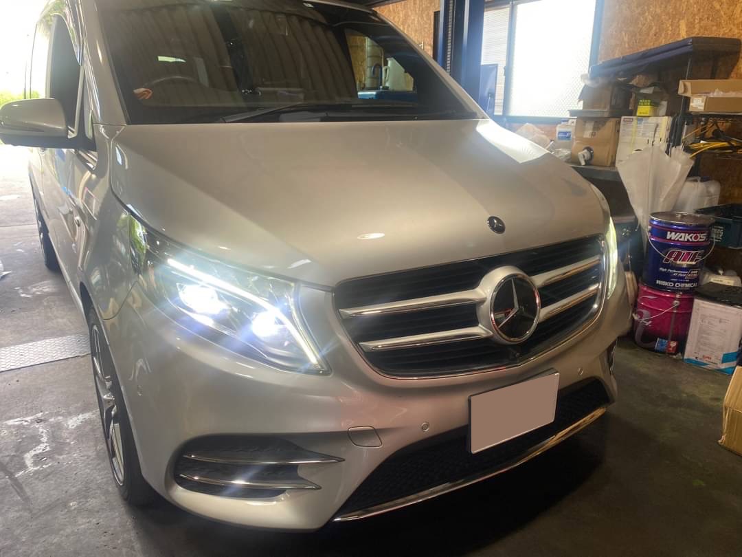 メルセデス・ベンツ V220d W447 12ヶ月点検 - 自動車整備専門 東京・町田ガレージェント