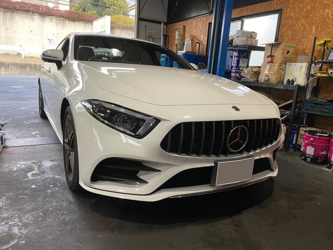 メルセデス・ベンツ CLS W257 前後ブレーキパッド交換 - 町田で輸入車の修理・整備ならGARAGENT｜ベンツ・BMW対応